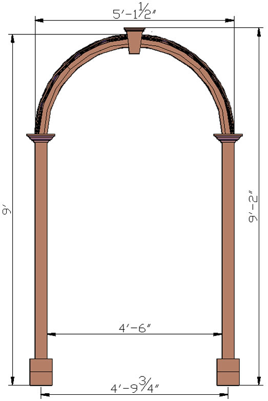 The Versalles Arbor | Forever Redwood