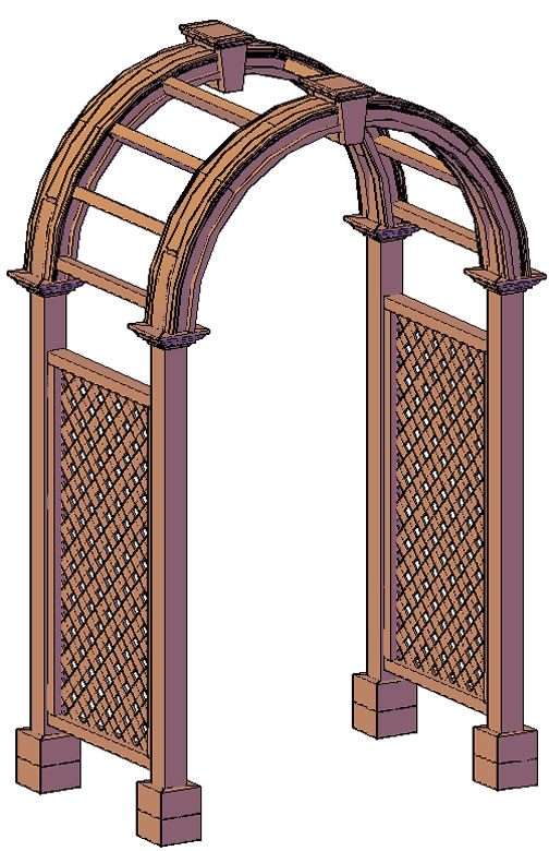 The Versalles Arbor | Forever Redwood