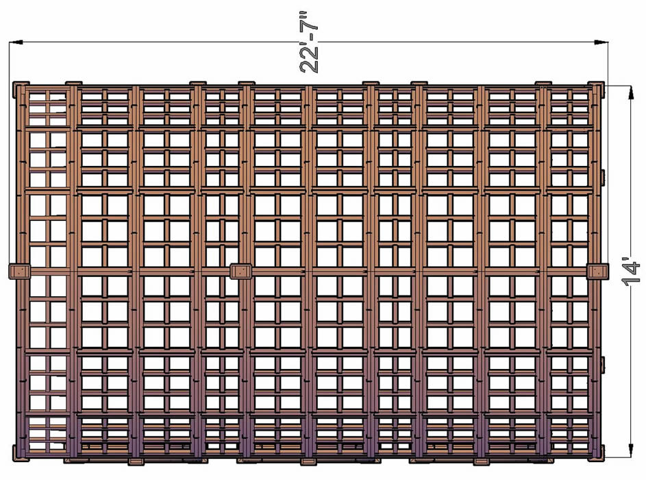 The Victorian Trellis: ForeverRedwood