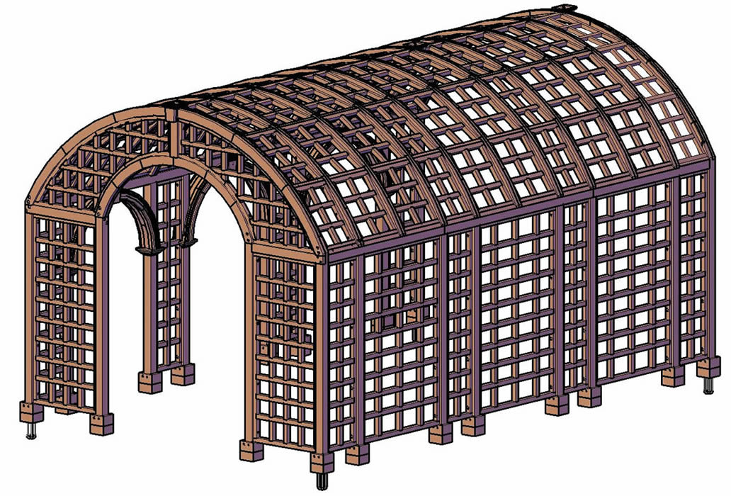 The Victorian Trellis: ForeverRedwood